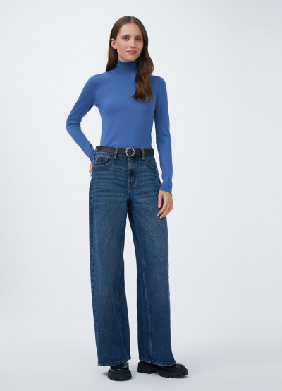 Водолазка вязаная голубая (FWNK00064AF16-62) купить недорого за 699 ₽ в ...