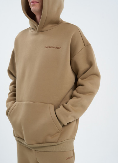 Толстовка бежевая оверсайз с капюшоном (VTM584F16-Y5) купить недорого ...